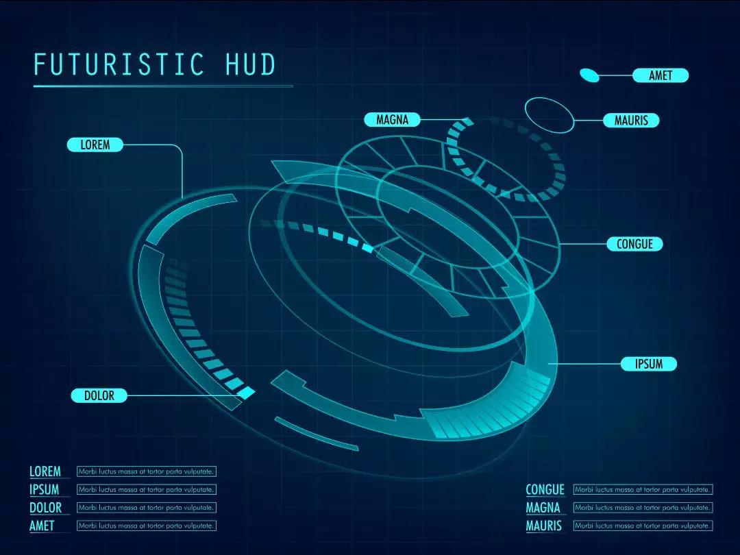 我用HUD科技风效果图，征服了甲方的的眼睛！ - 知乎