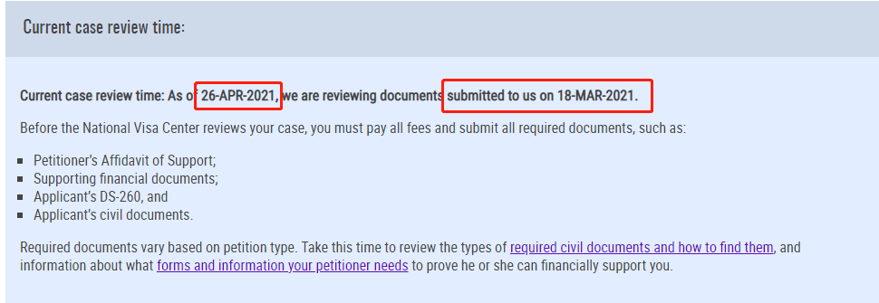 美国移民签证申请，如何查询NVC审结信的进度？ - 知乎