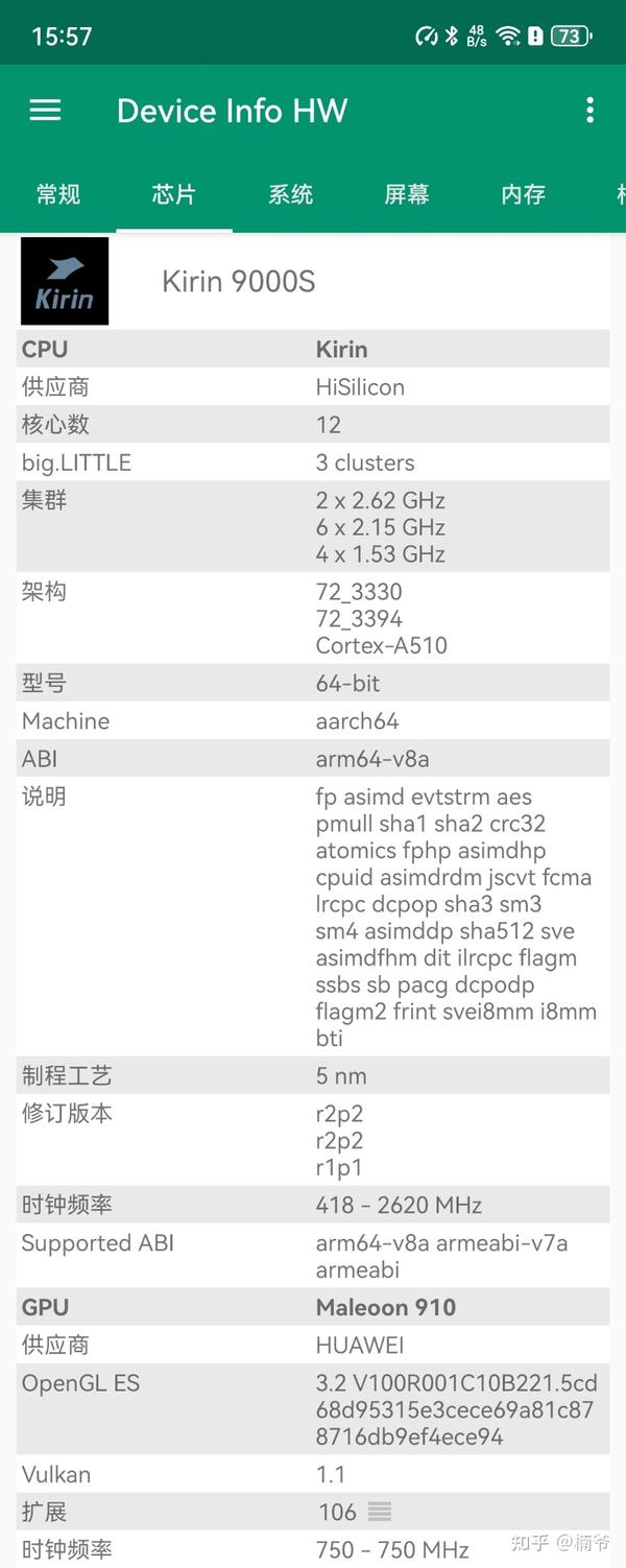 华为 Mate 60 Pro 麒麟 9000s 微架构测试报告 - 知乎