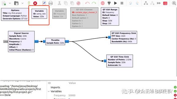 学习SDR之GNURadio系列3-GRC中的变量 - 知乎