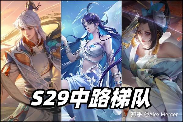 S29赛季中路梯队排行，新英雄海月空降T1，弈星、火舞强势领跑！ - 知乎