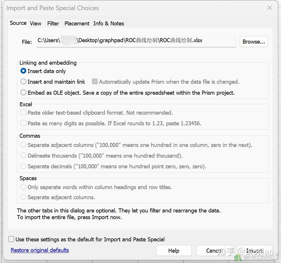 GraphPad Prism纵列表统计分析——ROC曲线绘制 (ROC curve) - 知乎