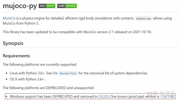 【Mujoco】在Win10下的安装 - 知乎