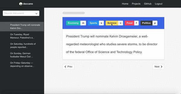 支持多语言的文本标注工具——doccano - 知乎