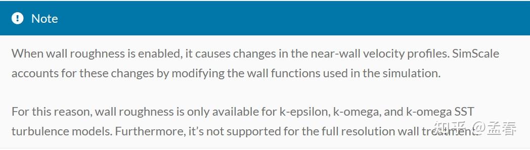 OpenFOAM粗糙表面设置 - 知乎