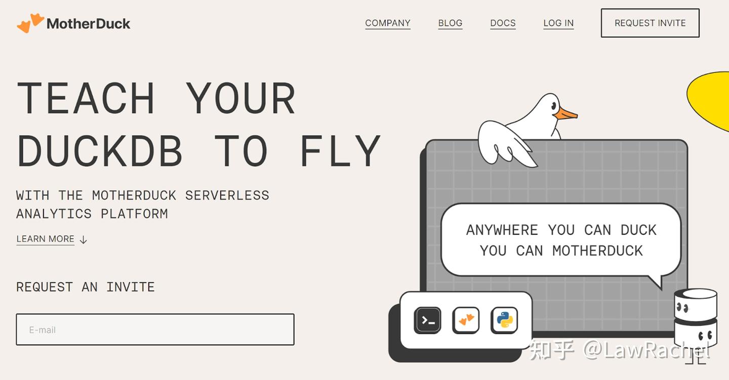 万字解读 | A轮就融资￥3亿+的MotherDuck到底是个啥？ - 知乎