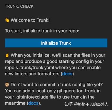 Trunk: The last linter you'll ever need 你需要的最后一个 Linter - 知乎