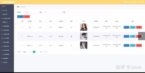 基于ssm前后端分离的大学生社团管理系统 知乎 