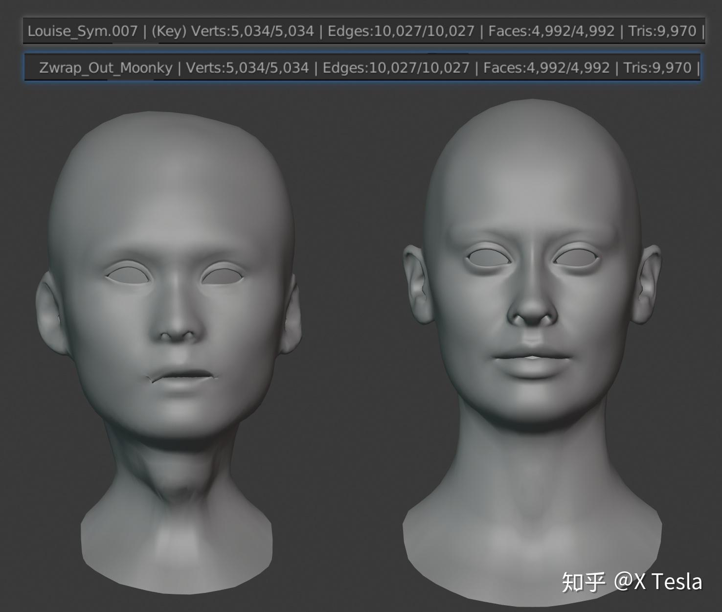 【UE4】人物角色MorphTarget(Blendshape) 面部表情制作方案 - 知乎