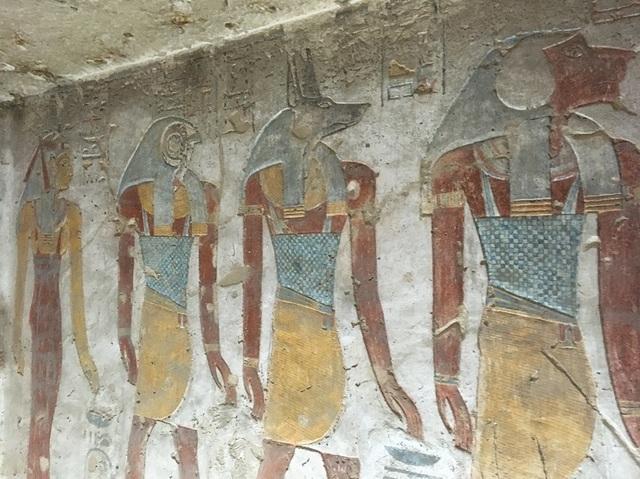 埃及-帝王谷-法老墓(女法老Twosret与Setnakhte双墓)彩绘壁画【100多幅图】 - 知乎