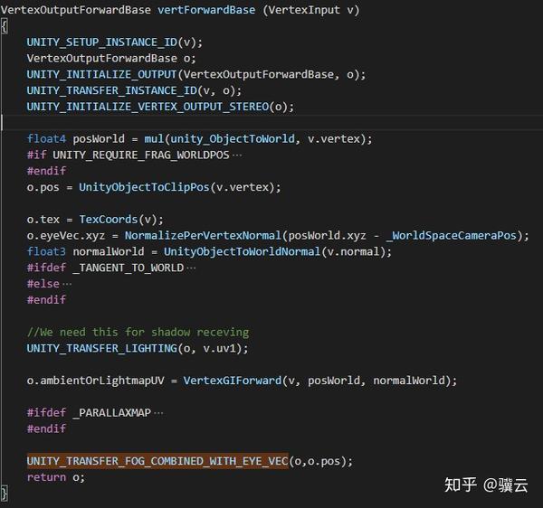 Unity Standard Shader 技术分析 - 知乎