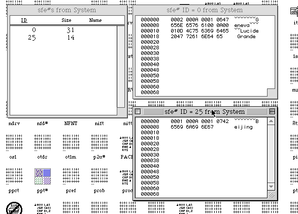 尝试修改Mac OS 9的系统字体 - 知乎