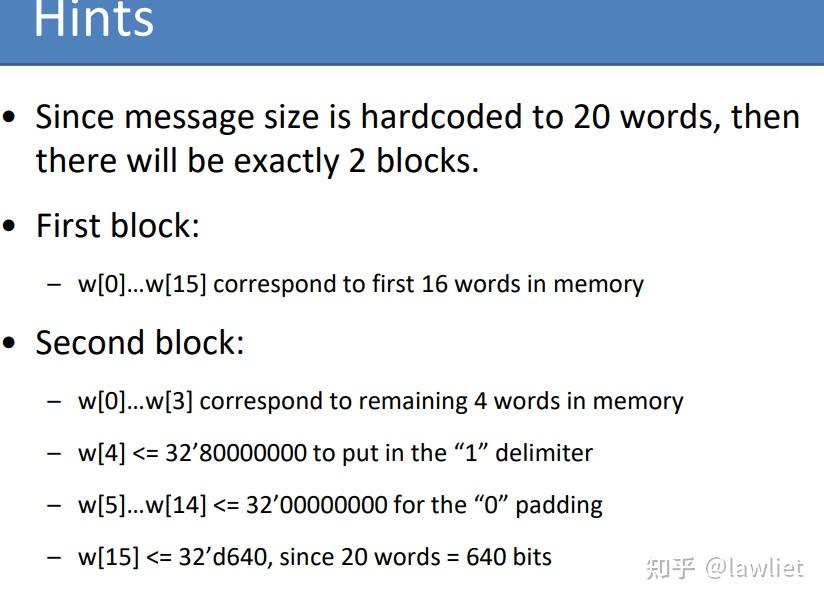 快速入门数字芯片设计，UCSD ECE111（六）SHA256哈希算法的状态机实现 - 知乎