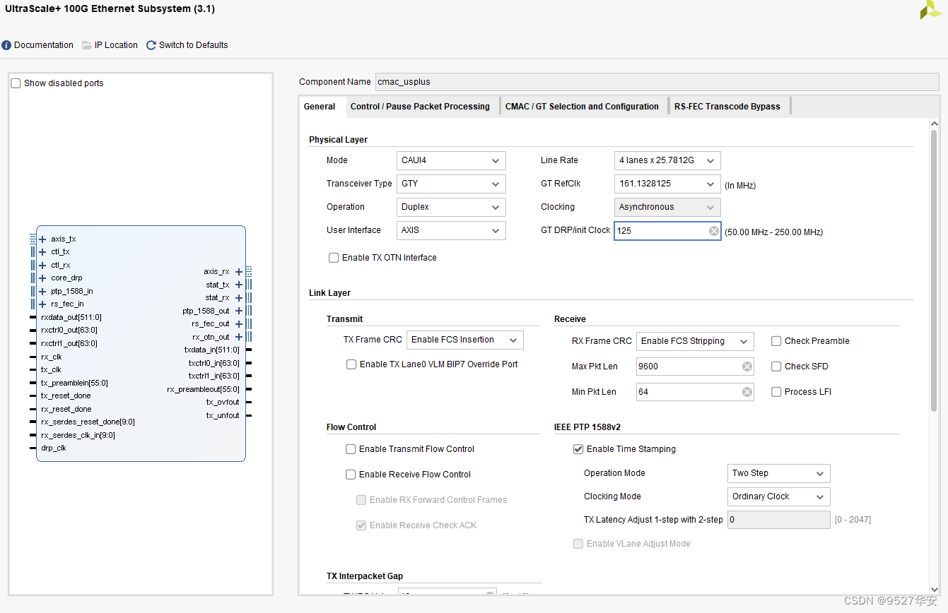 Fpga实现 Nic 100g 网卡，gty100g Ethernet Subsystem架构，纯verilog代码实现，提供2套工程源码和技术支持 知乎