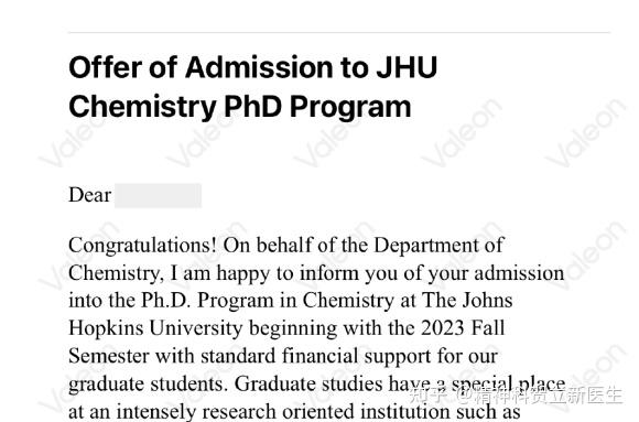 再来人助我成功上岸，首战拿下JHU offer - 知乎