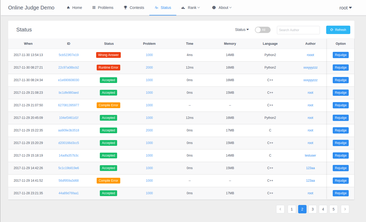 OnlineJudge 2.0发布 - 知乎