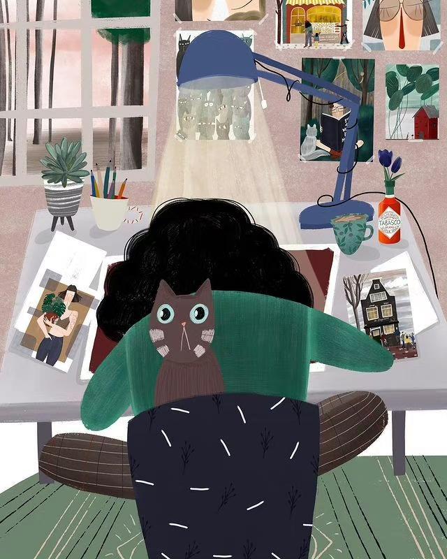 荷兰宝藏插画师，点开就不想退出|磨金石教育分享 - 知乎