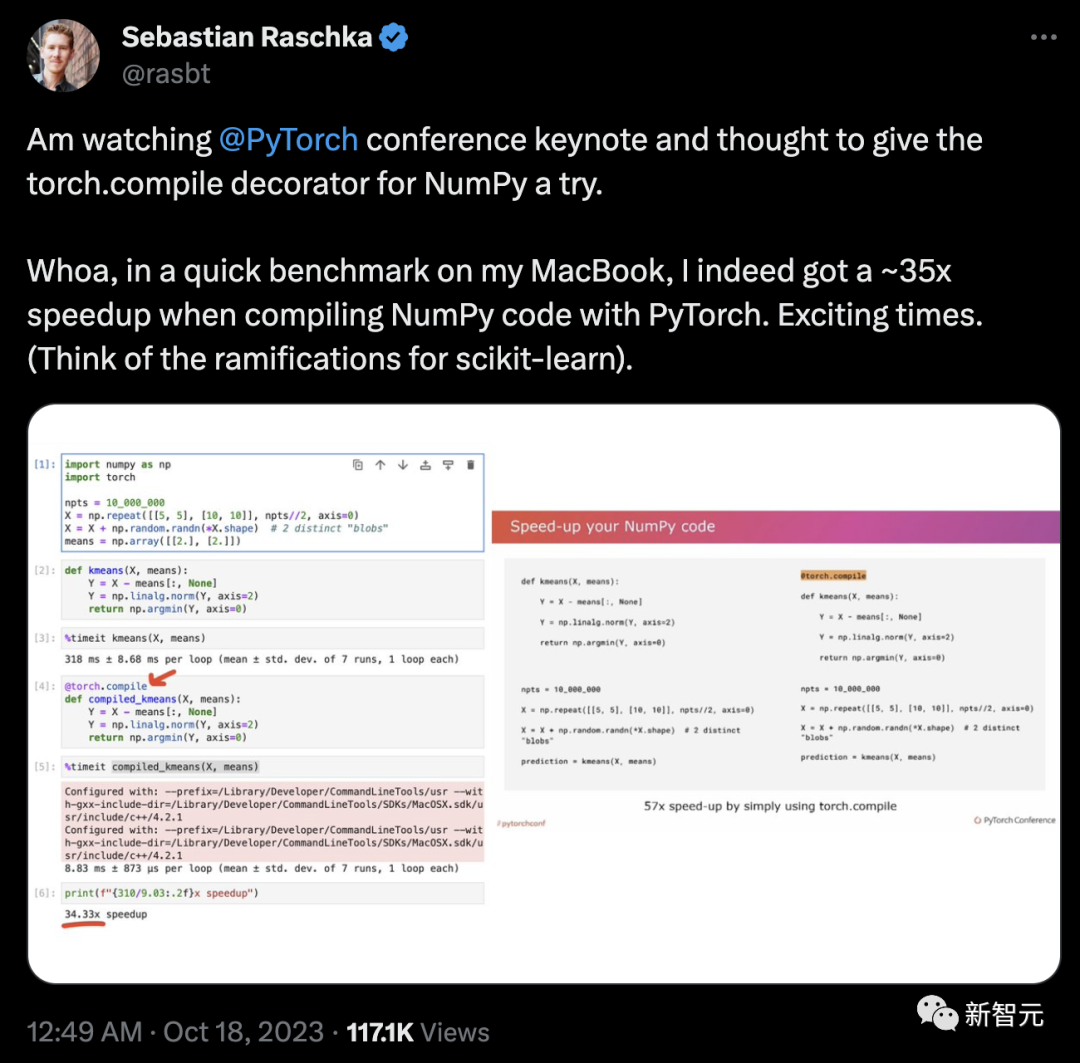 PyTorch大更新，编译代码速度暴增35倍！视觉模型一键部署，头显Quest 3可用 - CV技术指南（公众号） - 博客园