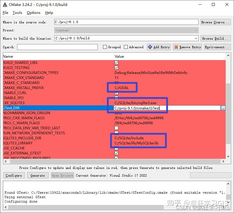 配置Visual Studio C++环境中GDAL、SQLite与PROJ库的方法 - 知乎