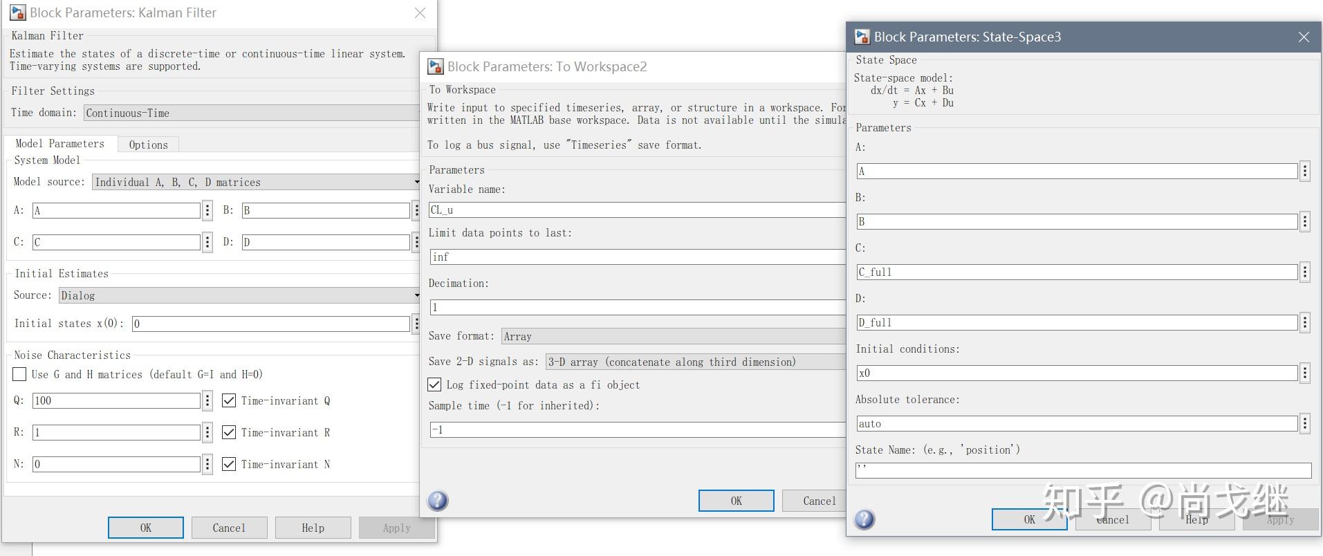 LQG输出调节控制Matlab仿真实例 - 知乎