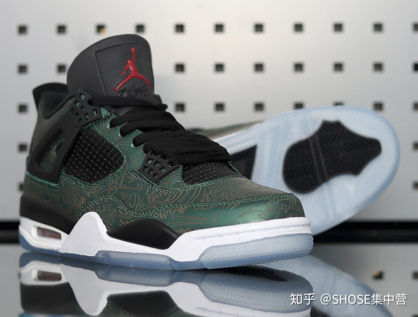 Nike Air Jordan 4 “Green Laser”AJ4 绿镭射 - 知乎