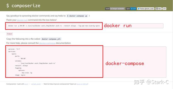 泰裤辣！NAS必备神器之『 Composerize 』，无需模版也能轻松docker - compose - 知乎
