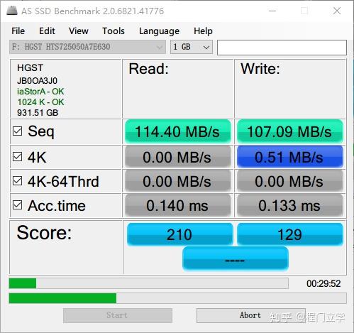 AS.SSD.Benchmark.固态硬盘测试助手 - 知乎