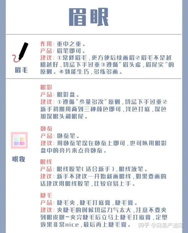 化妆教程小白必看,新手化妆步骤大全 知乎
