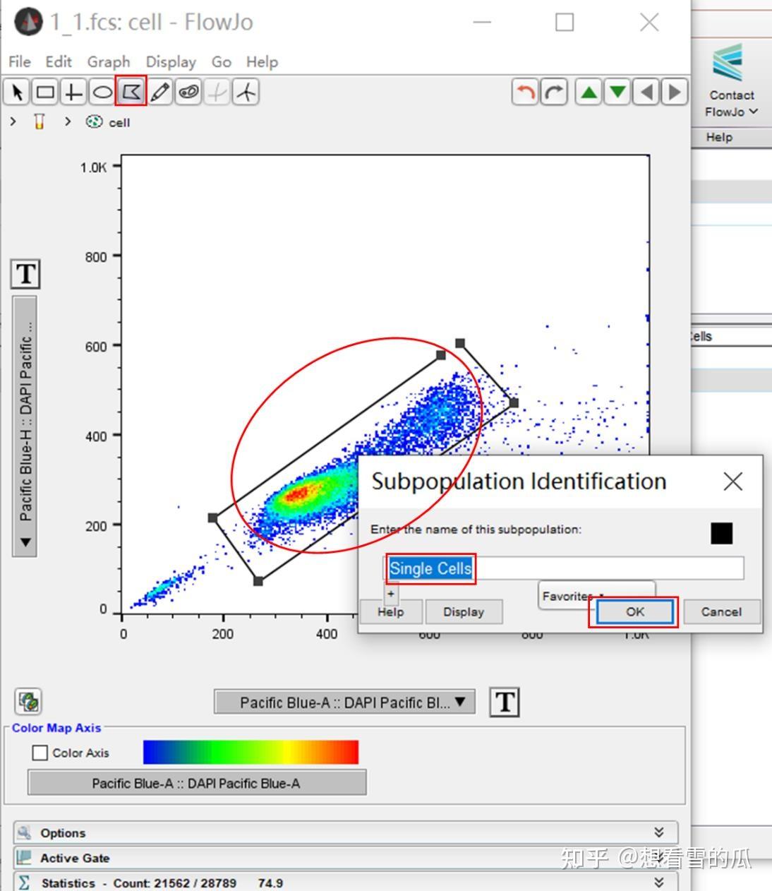 Flowjo处理流式数据—细胞周期分析 - 知乎
