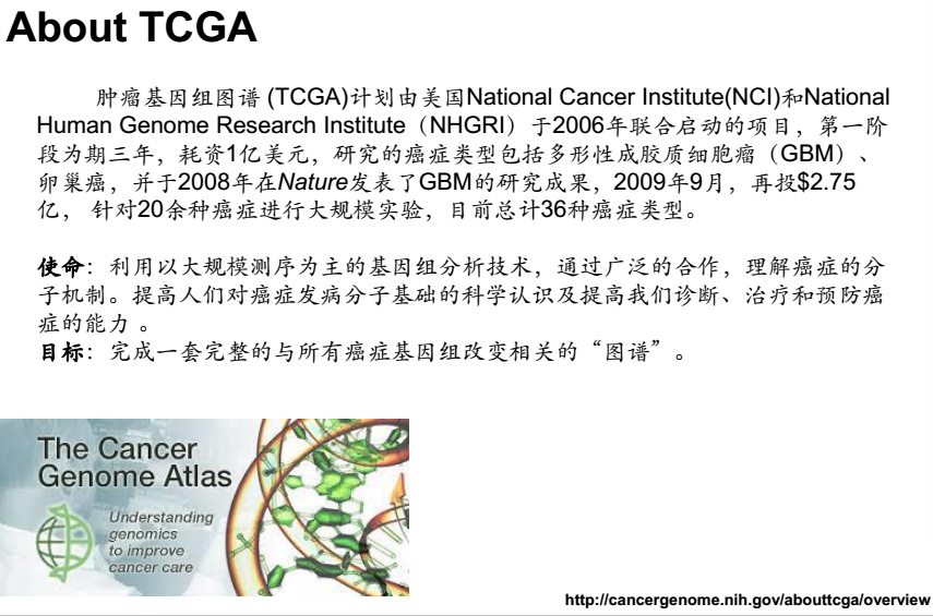 如何快速掌握TCGA数据库？ - 知乎