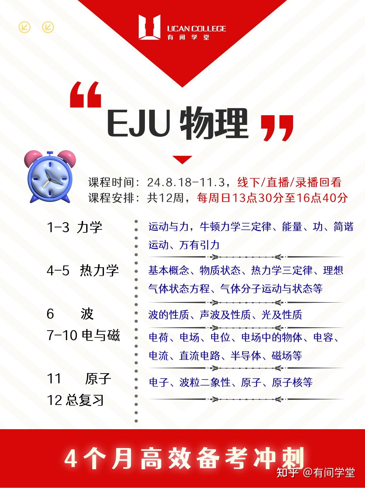 日本EJU留考理科新班开讲，全力冲刺11月！ - 知乎