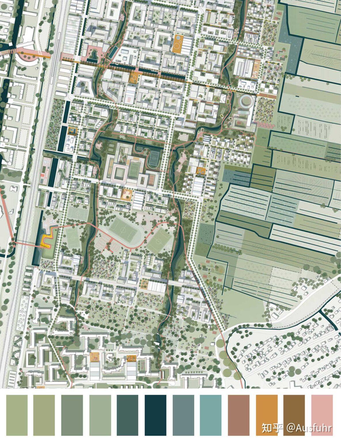 城市设计中常用的色卡搭配合集 - 知乎