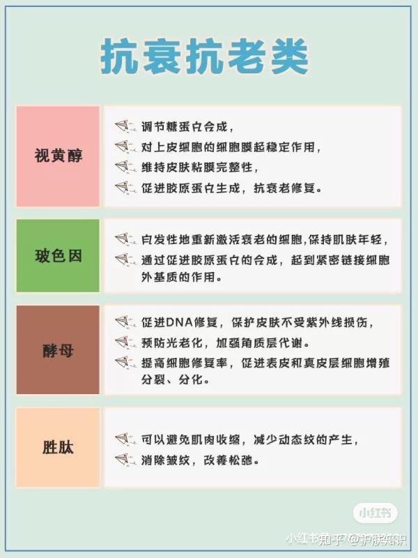 护肤小知识 知乎