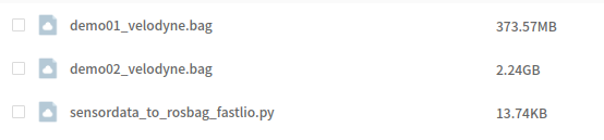 里程计 FAST_LIO & Rosbag Example （GitHub） - 知乎