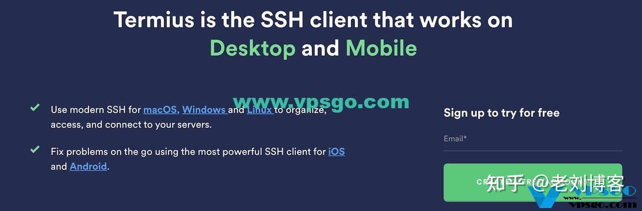 Termius使用教程：iPhone/iPad使用Termius远程连接Linux VPS - 知乎