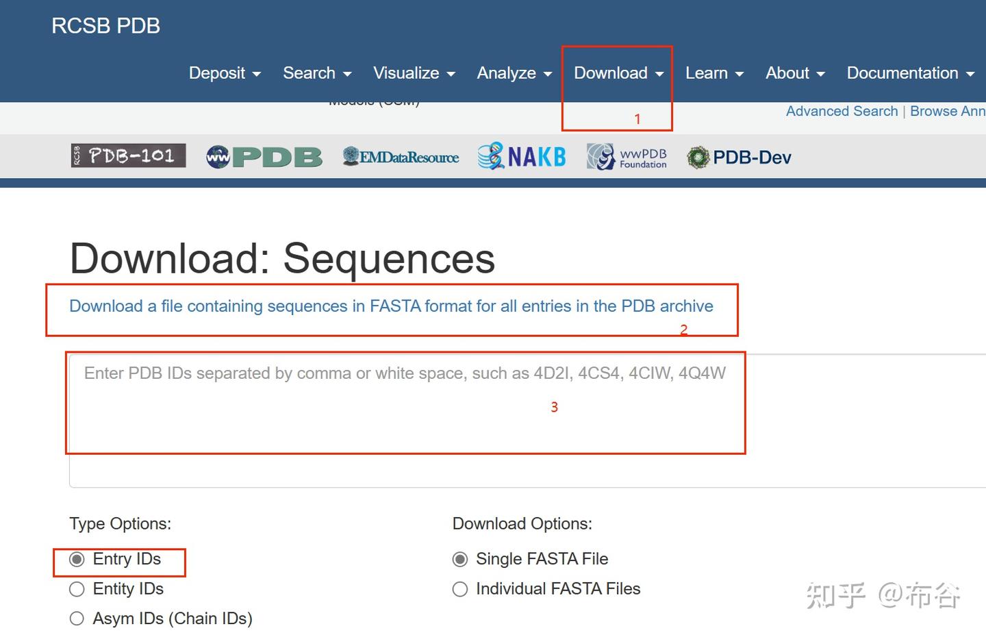 RCSB PDB数据和帮助文档下载 - 知乎