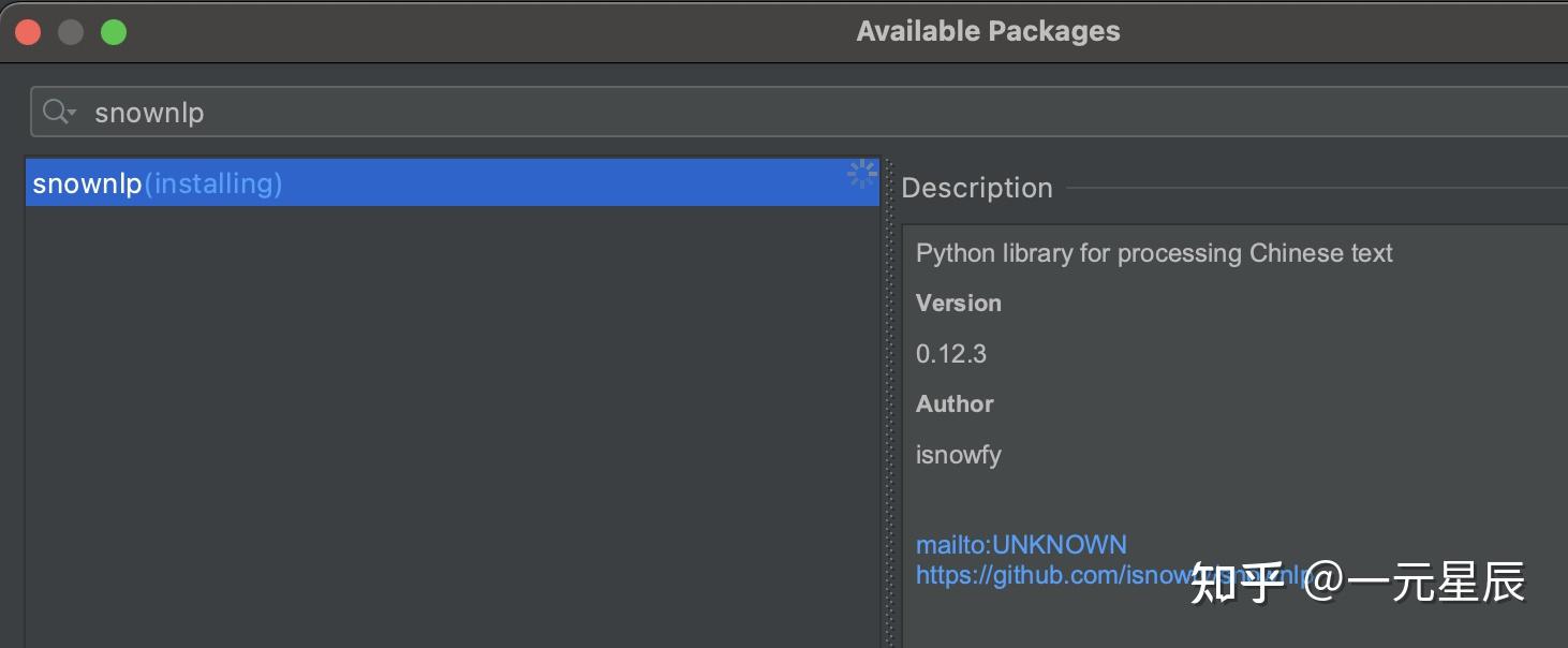 SnowNLP - 文本情感分析 - 知乎