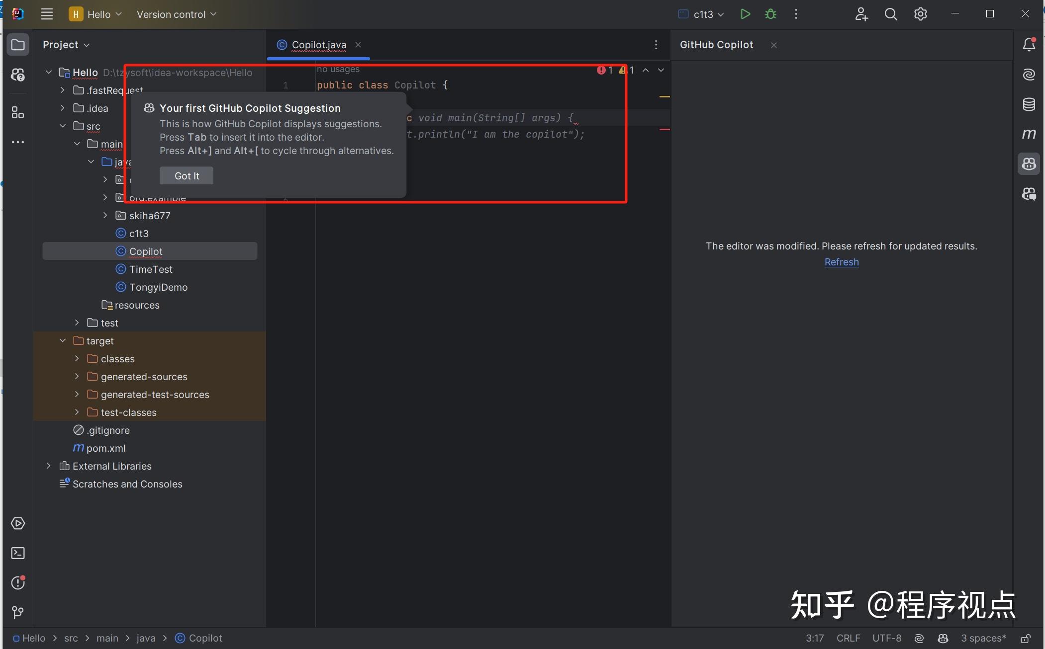 GitHub Copilot插件最详细安装和使用教程！ - 知乎