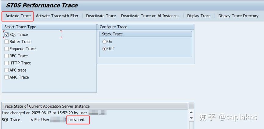 对SAP的事务码、程序逻辑不大理解？可借助ST05帮你来理清思路。如何使用ST05进行数据和逻辑跟踪？ - 知乎