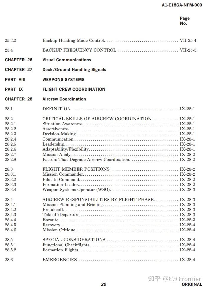 【资料推荐】EA 18G电子战飞机使用手册【共862页】 - 知乎