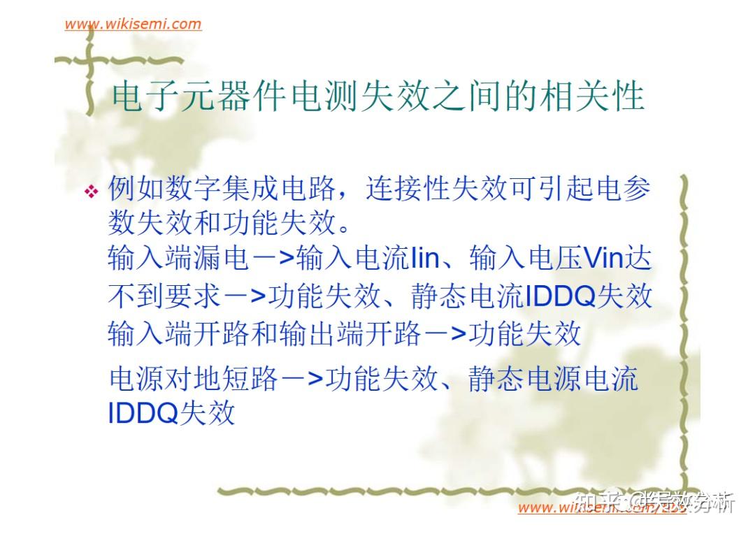 半导体芯片电子元器件失效分析技术详解 知乎