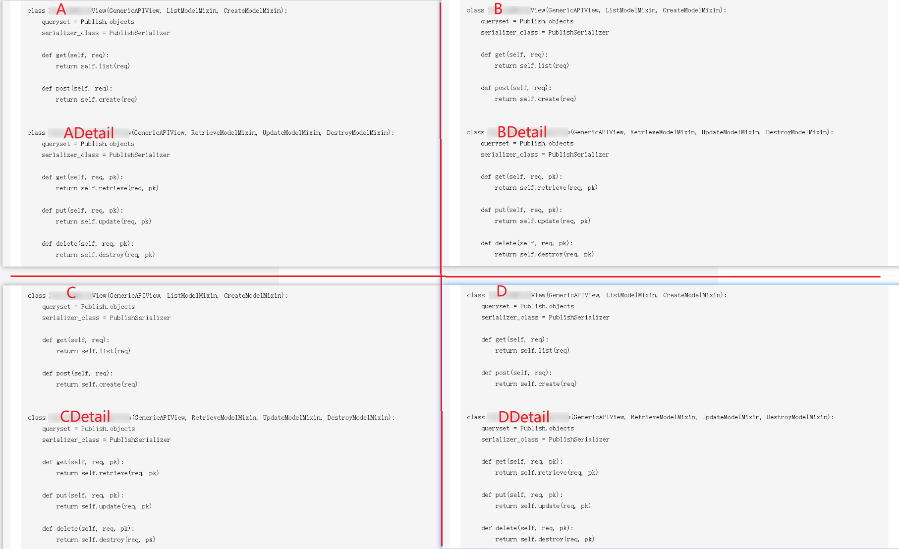 【django+drf自学】31-40，mixin的5个混合类使用、视图类二合一ViewSetMixin、ModelViewSet、序列化器增强、serializer支持嵌套使用、Meta类 - 知乎