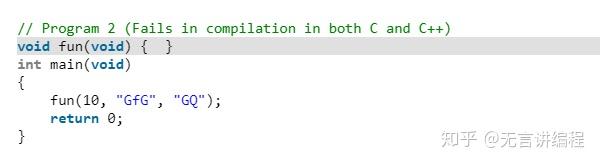 C/C++编程笔记：“ int main（）”和“ int main（void）”的区别？ - 知乎