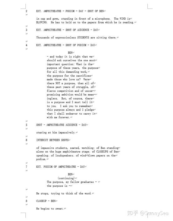 从剧本格式，聊聊写剧本的正确姿势 - 知乎