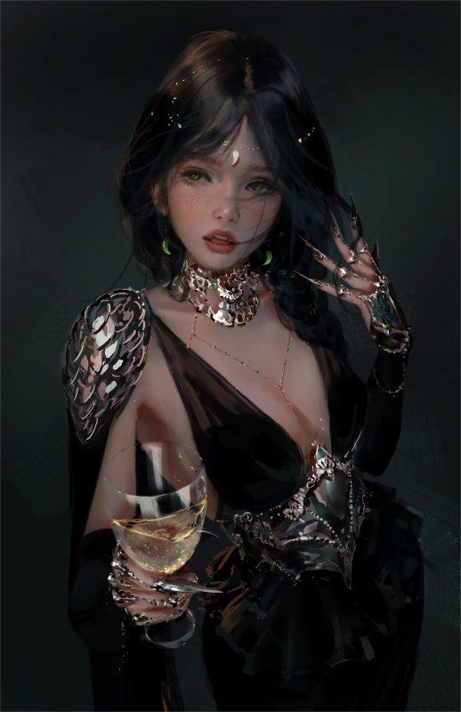 【860G】wlop大神原画插画漫画4k8K高清壁纸合集手机电脑动态素材图片PSD笔刷 更新至2023.8月31日 - 知乎