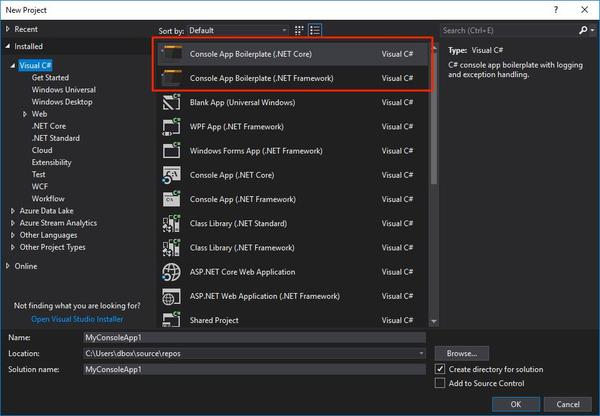 超好用的C#控制台应用模板 - 知乎