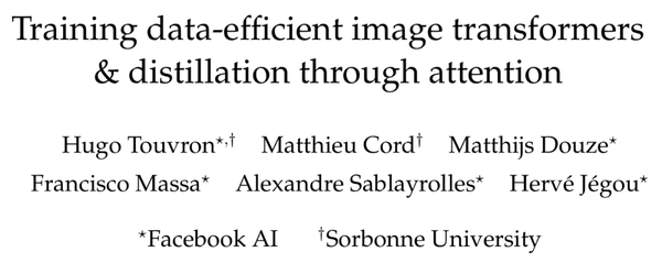 Facebook DeiT(Data-efficient Image Transformers) 解析 - 知乎