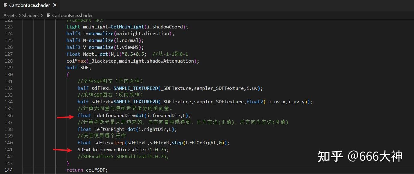 URP卡通渲染脸部阴影SDF图实现 - 知乎