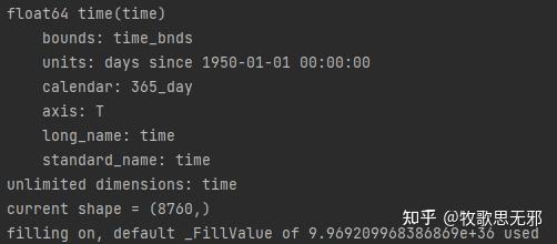 一 使用python读入netcdf格式的数据 知乎 3326