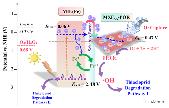 光催化 | CEJ |基于仿生Fe-卟啉策略构筑MXene/MOFs光催化剂实现农药的绿色降解 - 知乎